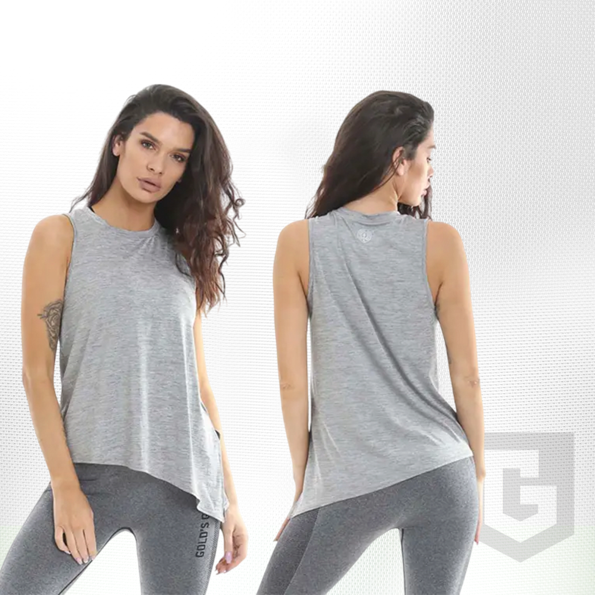 Golds Gym Ladies Angled Vest Top – Goodlife Costa Rica